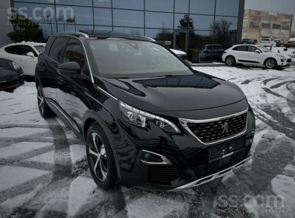 Melns Peugeot 5008 2019 Telšiai, ar dzinēja tilpumu 1.50 L un nobraukumu 165 tūkst. km par 15199 €, foto 1 vietnē AUTOMOTO.COM.LV