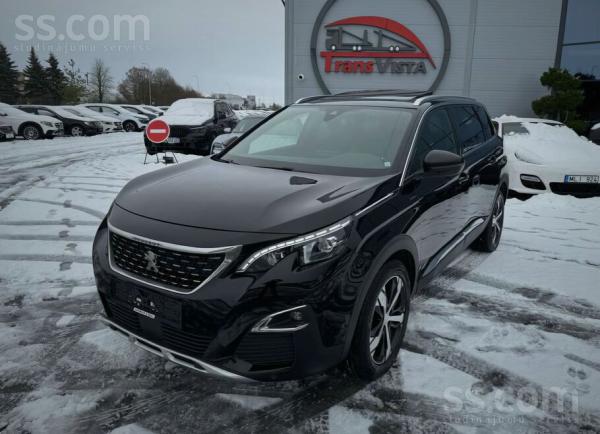 Melns Peugeot 5008 2019 Telšiai, ar dzinēja tilpumu 1.50 L un nobraukumu 165 tūkst. km par 15199 €, foto 3 vietnē AUTOMOTO.COM.LV