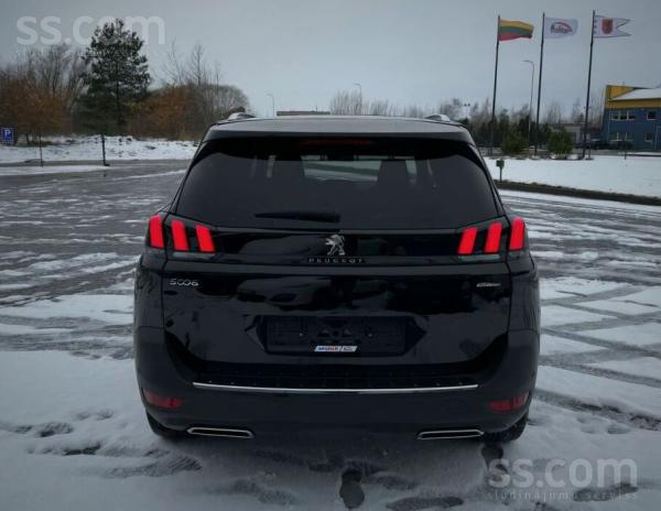 Melns Peugeot 5008 2019 Telšiai, ar dzinēja tilpumu 1.50 L un nobraukumu 165 tūkst. km par 15199 €, foto 5 vietnē AUTOMOTO.COM.LV