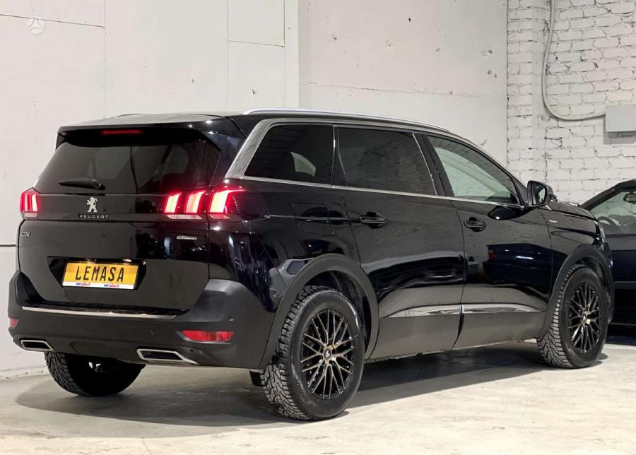 Black Peugeot 5008 2019 in Klaipeda, with an engine capacity of 1.50 L and mileage of 223 thousand km for 13999 €, photo 24 on AUTOMOTO.COM.LV