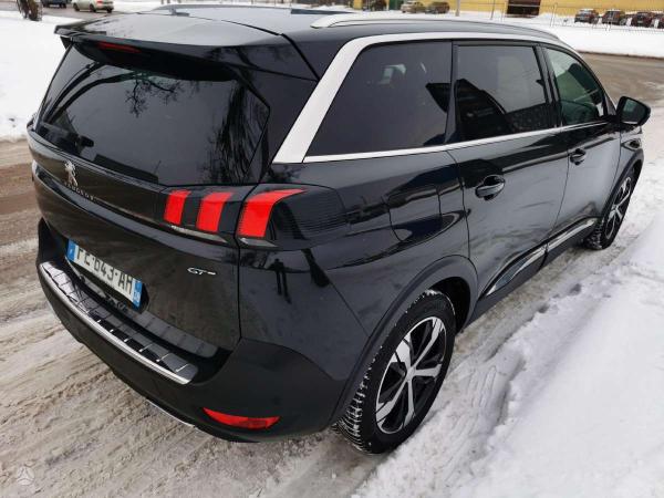 Black Peugeot 5008 2019 in Kaunas, with an engine capacity of 2.00 L and mileage of 220 thousand km for 13900 €, photo 6 on AUTOMOTO.COM.LV