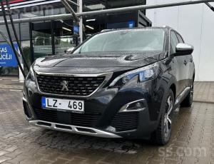 Черный Пежо 5008 2019 в Бауска, объемом двигателя 1.50 л и пробегом 153 тыс. км за 14990 €, фото  на AUTOMOTO.COM.LV