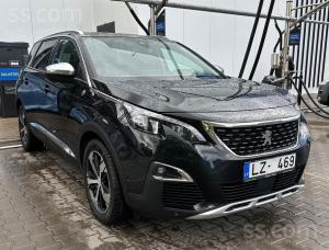Черный Пежо 5008 2019 в Бауска, объемом двигателя 1.50 л и пробегом 153 тыс. км за 14990 €, фото 3 на AUTOMOTO.COM.LV