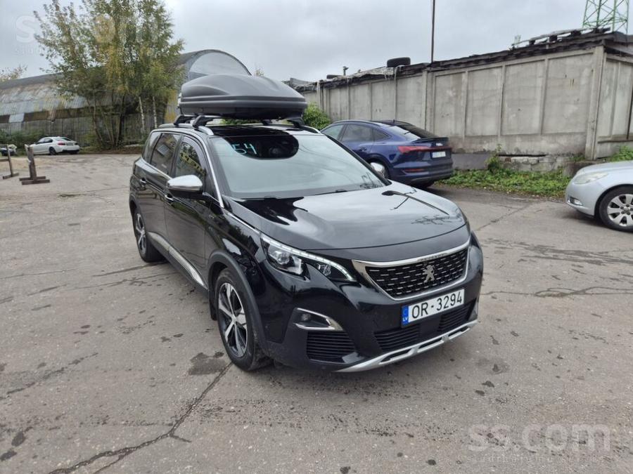 Черный Пежо 5008 2019 в Рига, объемом двигателя 2.00 л и пробегом 240 тыс. км за 18990 €, фото 3 на AUTOMOTO.COM.LV