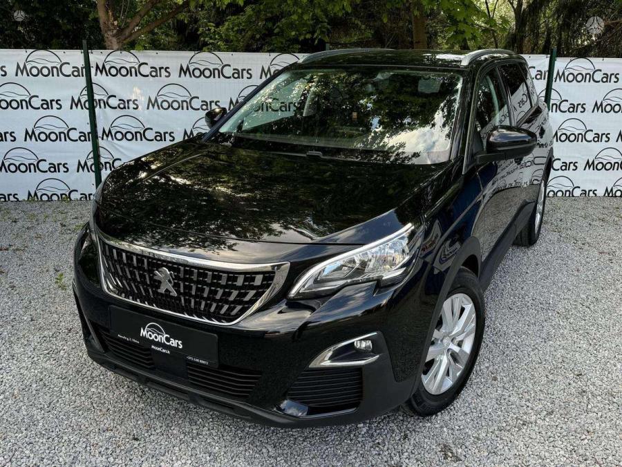 Melns Peugeot 5008 2020 Viļņa, ar dzinēja tilpumu 1.20 L un nobraukumu 240 tūkst. km par 10300 €, foto 3 vietnē AUTOMOTO.COM.LV