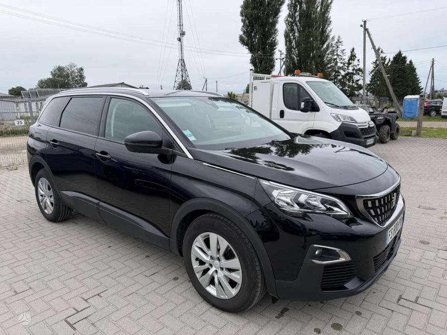 Черный Пежо 5008 2020 в Таураге, объемом двигателя 1.50 л и пробегом 200 тыс. км за 9800 €, фото 7 на AUTOMOTO.COM.LV