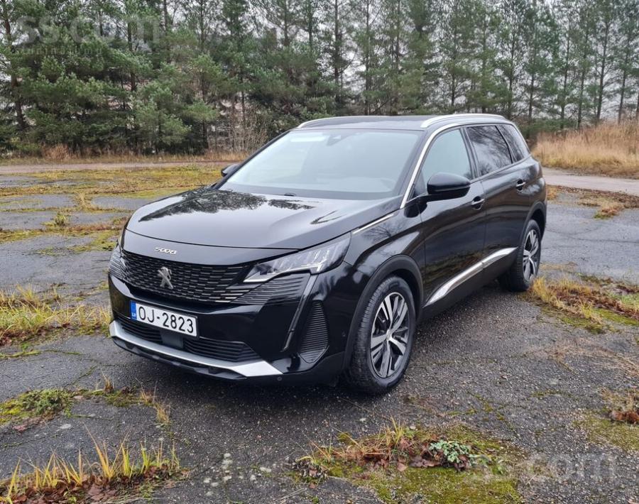 Черный Пежо 5008 2021 в Елгава, объемом двигателя 1.20 л и пробегом 0 тыс. км за 16990 €, фото 4 на AUTOMOTO.COM.LV