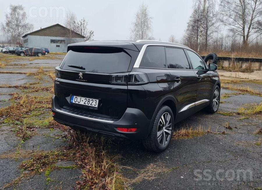 Черный Пежо 5008 2021 в Елгава, объемом двигателя 1.20 л и пробегом 0 тыс. км за 16990 €, фото 8 на AUTOMOTO.COM.LV