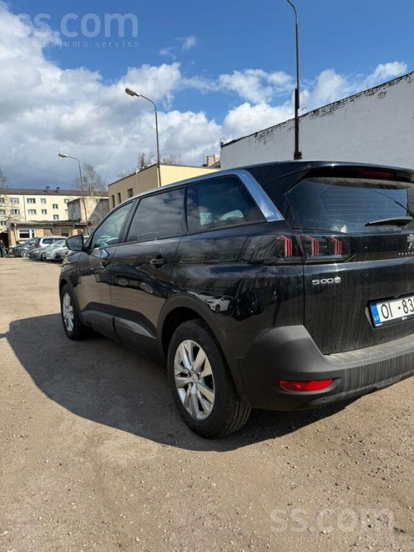 Melns Peugeot 5008 2021 Jelgava, ar dzinēja tilpumu 1.50 L un nobraukumu 0 tūkst. km par 16990 €, foto 6 vietnē AUTOMOTO.COM.LV
