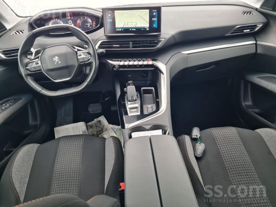 Melns Peugeot 5008 2021 Jelgava, ar dzinēja tilpumu 1.50 L un nobraukumu 0 tūkst. km par 16990 €, foto 14 vietnē AUTOMOTO.COM.LV
