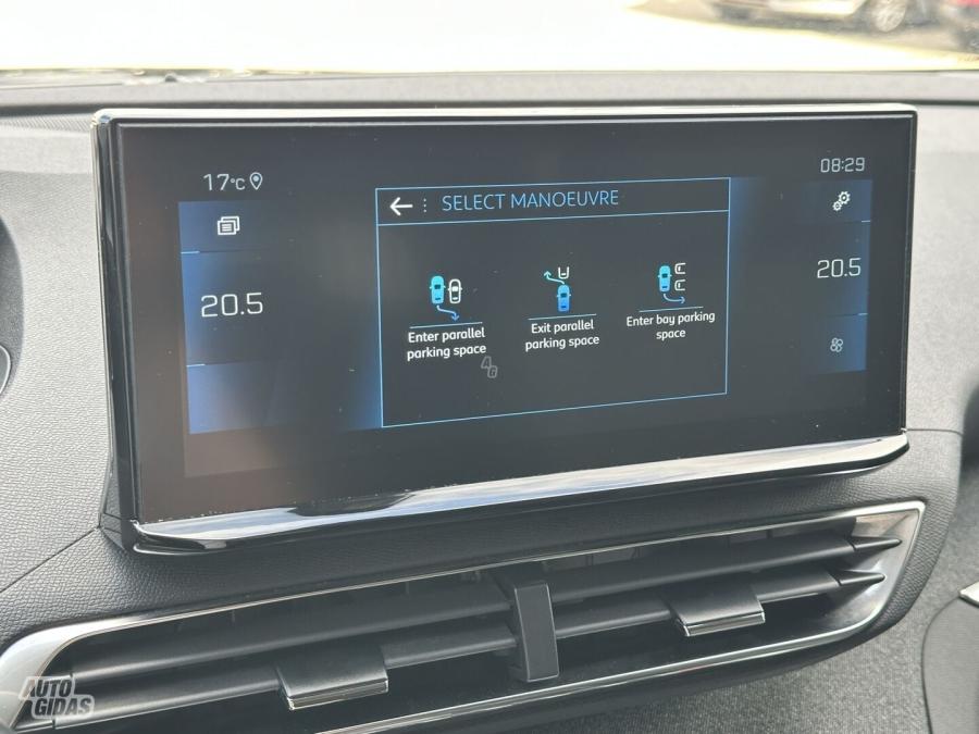 Black Peugeot 5008 2022 in Kaunas, with an engine capacity of 1.50 L and mileage of 96 thousand km for 18999 €, photo 31 on AUTOMOTO.COM.LV