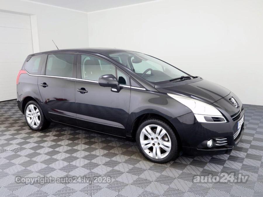Black Peugeot 5008 2010 in Tallinn, with an engine capacity of 1.60 L and mileage of 239 thousand km for 2299 €, photo 1 on AUTOMOTO.COM.LV
