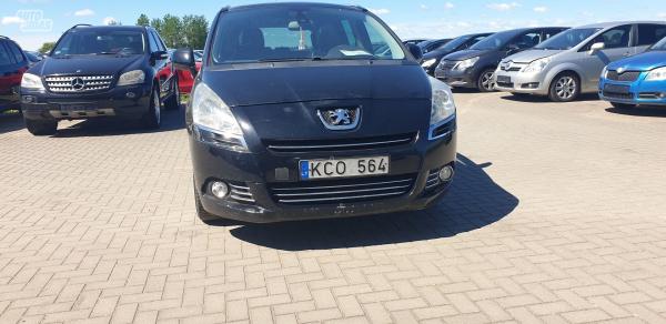 Black Peugeot 5008 2010 in Kedainiai, with an engine capacity of 1.60 L and mileage of 218 thousand km for 2100 €, photo 8 on AUTOMOTO.COM.LV