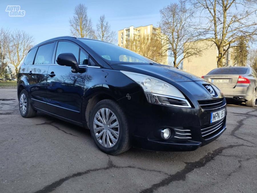 Melns Peugeot 5008 2011 Mažeikiai, ar dzinēja tilpumu 2.00 L un nobraukumu 388 tūkst. km par 3250 €, foto 3 vietnē AUTOMOTO.COM.LV