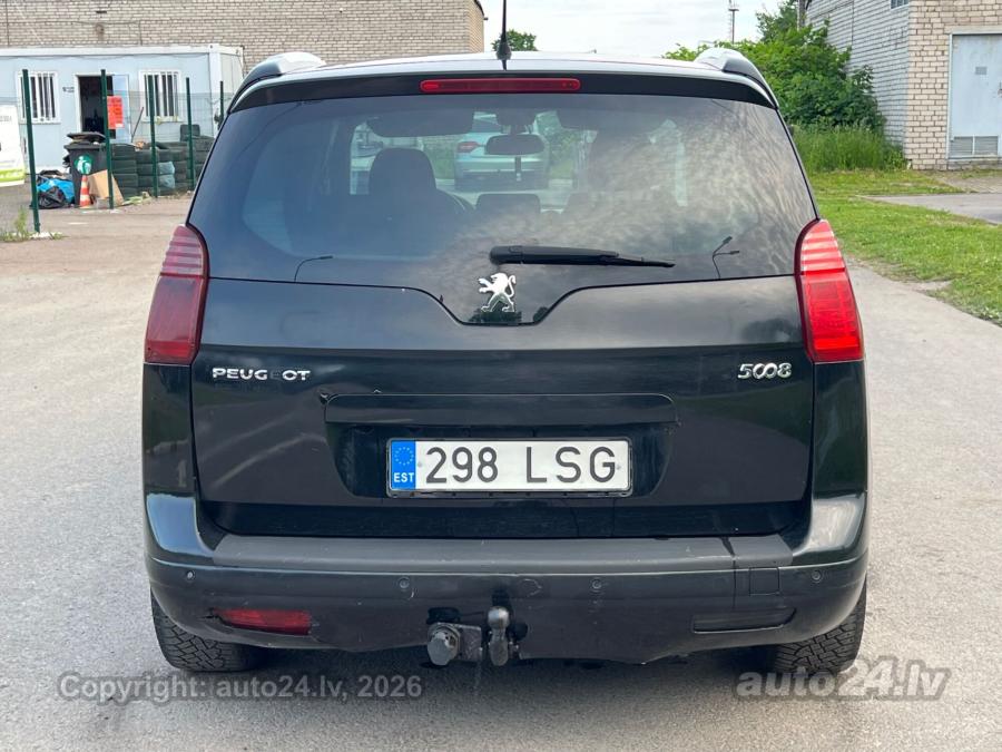 Melns Peugeot 5008 2011 Narva, ar dzinēja tilpumu 1.60 L un nobraukumu 476 tūkst. km par 2499 €, foto 7 vietnē AUTOMOTO.COM.LV