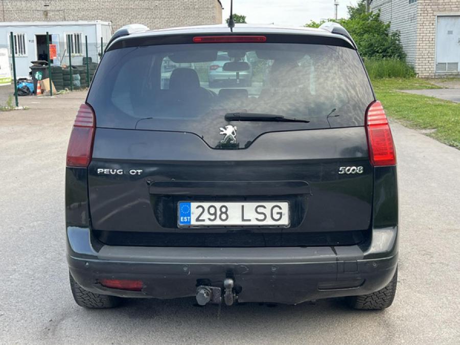 Black Peugeot 5008 2011 in Narva, with an engine capacity of 1.60 L and mileage of 462 thousand km for 1999 €, photo 9 on AUTOMOTO.COM.LV