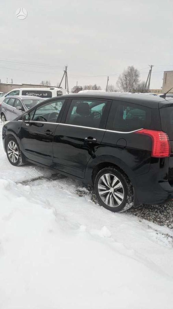 Melns Peugeot 5008 2012 Tauragė, ar dzinēja tilpumu 2.00 L un nobraukumu 267 tūkst. km par 2850 €, foto 3 vietnē AUTOMOTO.COM.LV