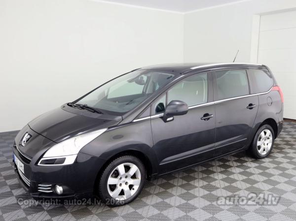 Black Peugeot 5008 2012 in Tallinn, with an engine capacity of 1.60 L and mileage of 277 thousand km for 2499 €, photo 2 on AUTOMOTO.COM.LV