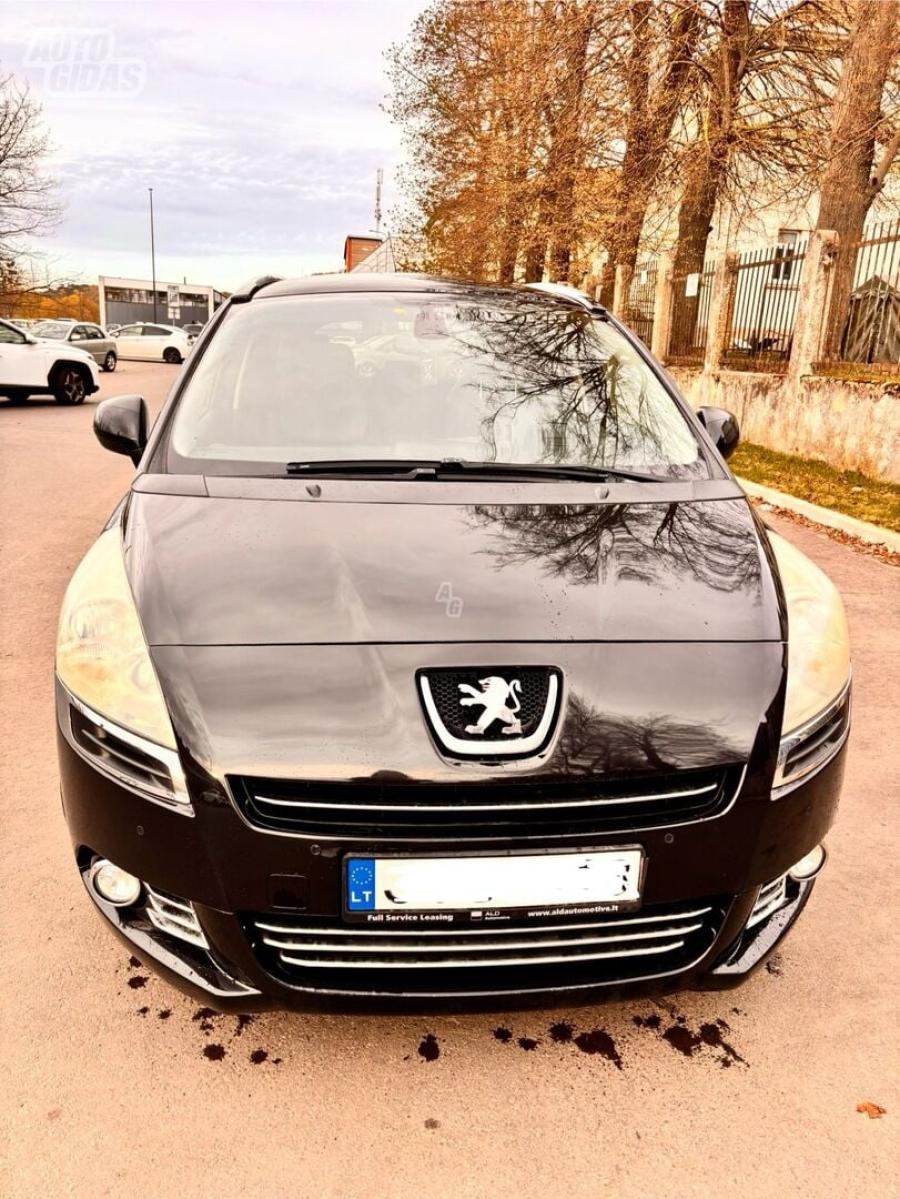 Black Peugeot 5008 2012 in Kaunas, with an engine capacity of 1.60 L and mileage of 377 thousand km for 4000 €, photo 3 on AUTOMOTO.COM.LV