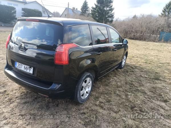 Black Peugeot 5008 2015 in Tallinn, with an engine capacity of 1.60 L and mileage of 318 thousand km for 4300 €, photo 4 on AUTOMOTO.COM.LV