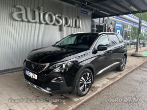 Black Peugeot 5008 2017 in Tallinn, with an engine capacity of 1.20 L and mileage of 103 thousand km for 15490 €, photo  on AUTOMOTO.COM.LV