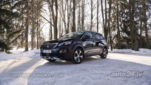 Black Peugeot 5008 2018 in Tartu, with an engine capacity of 1.20 L and mileage of 248 thousand km for 13999 €, photo  on AUTOMOTO.COM.LV