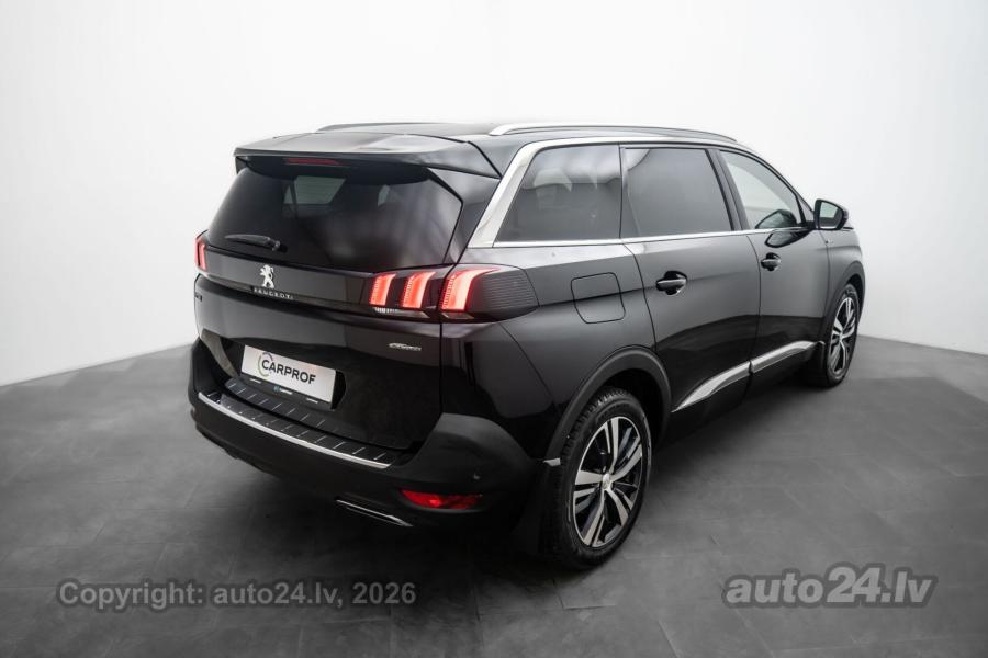 Black Peugeot 5008 2018 in Tallinn, with an engine capacity of 2.00 L and mileage of 192 thousand km for 14899 €, photo 6 on AUTOMOTO.COM.LV