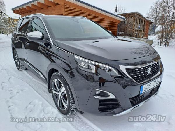 Melns Peugeot 5008 2019 Tartu, ar dzinēja tilpumu 1.50 L un nobraukumu 93 tūkst. km par 19500 €, foto 1 vietnē AUTOMOTO.COM.LV