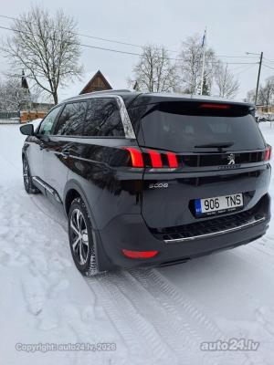 Melns Peugeot 5008 2019 Tartu, ar dzinēja tilpumu 1.50 L un nobraukumu 93 tūkst. km par 19500 €, foto 4 vietnē AUTOMOTO.COM.LV