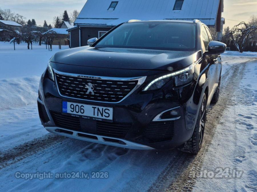 Melns Peugeot 5008 2019 Tartu, ar dzinēja tilpumu 1.50 L un nobraukumu 93 tūkst. km par 19500 €, foto 5 vietnē AUTOMOTO.COM.LV