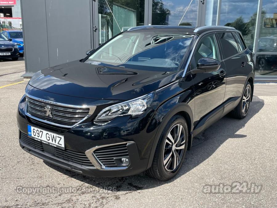 Черный Пежо 5008 2019 в Тарту, объемом двигателя 1.20 л и пробегом 77 тыс. км за 15900 €, фото 1 на AUTOMOTO.COM.LV