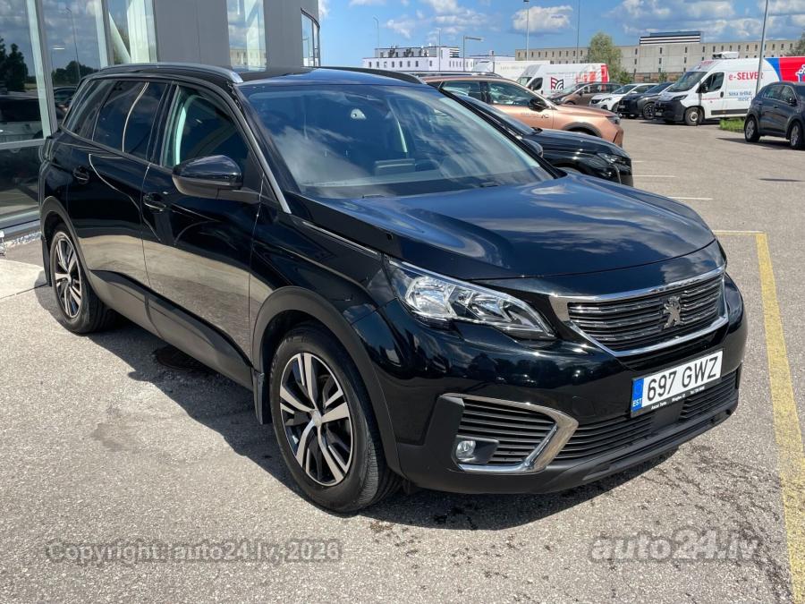 Черный Пежо 5008 2019 в Тарту, объемом двигателя 1.20 л и пробегом 77 тыс. км за 15900 €, фото 4 на AUTOMOTO.COM.LV