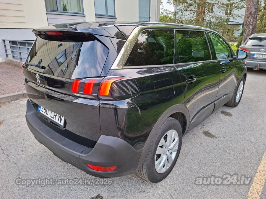 Black Peugeot 5008 2020 in Tallinn, with an engine capacity of 1.50 L and mileage of 0 thousand km for 18000 €, photo 6 on AUTOMOTO.COM.LV