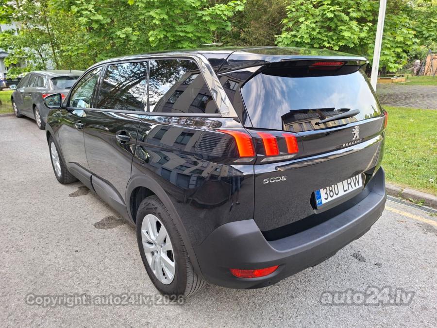 Black Peugeot 5008 2020 in Tallinn, with an engine capacity of 1.50 L and mileage of 0 thousand km for 18000 €, photo 8 on AUTOMOTO.COM.LV