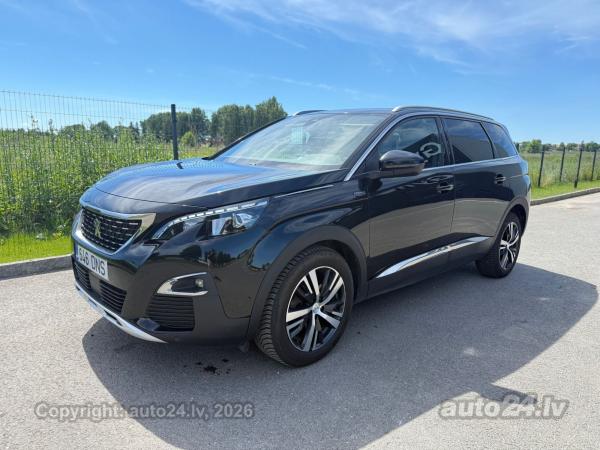 Black Peugeot 5008 2020 in Tartu, with an engine capacity of 1.50 L and mileage of 201 thousand km for 14999 €, photo 1 on AUTOMOTO.COM.LV