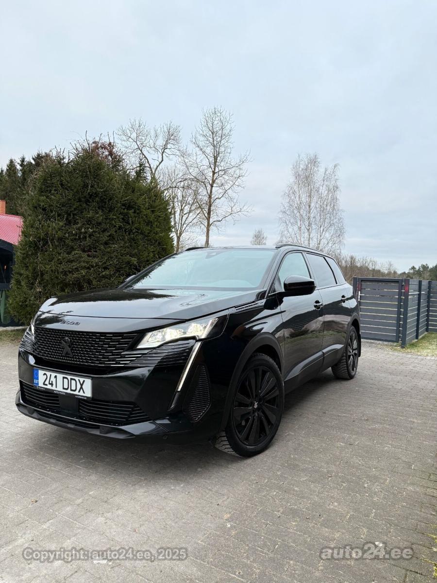 Melns Peugeot 5008 2021 Saku, ar dzinēja tilpumu 1.50 L un nobraukumu 101 tūkst. km par 24900 €, foto 1 vietnē AUTOMOTO.COM.LV
