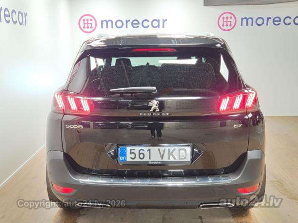 Black Peugeot 5008 2021 in Tallinn, with an engine capacity of 1.50 L and mileage of 50 thousand km for 24900 €, photo 5 on AUTOMOTO.COM.LV