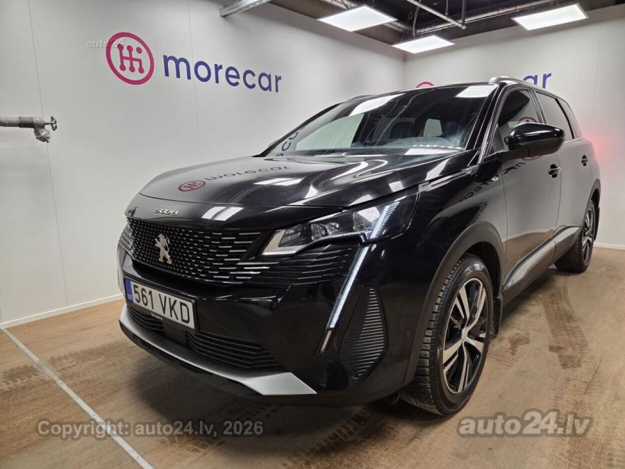Melns Peugeot 5008 2021 Tallina, ar dzinēja tilpumu 1.50 L un nobraukumu 50 tūkst. km par 24900 €, foto 3 vietnē AUTOMOTO.COM.LV