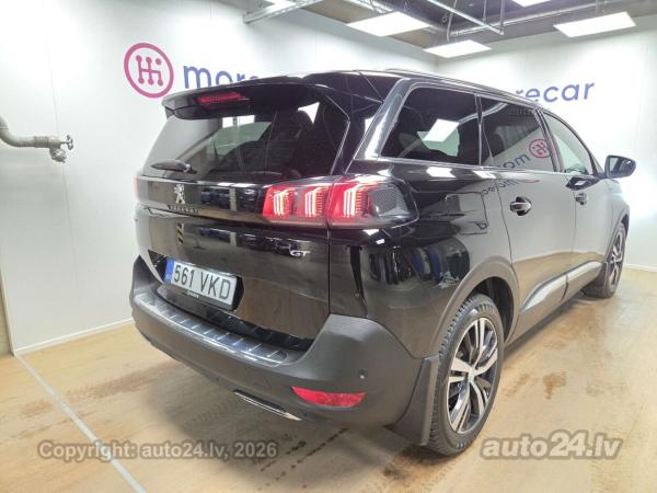 Black Peugeot 5008 2021 in Tallinn, with an engine capacity of 1.50 L and mileage of 50 thousand km for 24900 €, photo 6 on AUTOMOTO.COM.LV