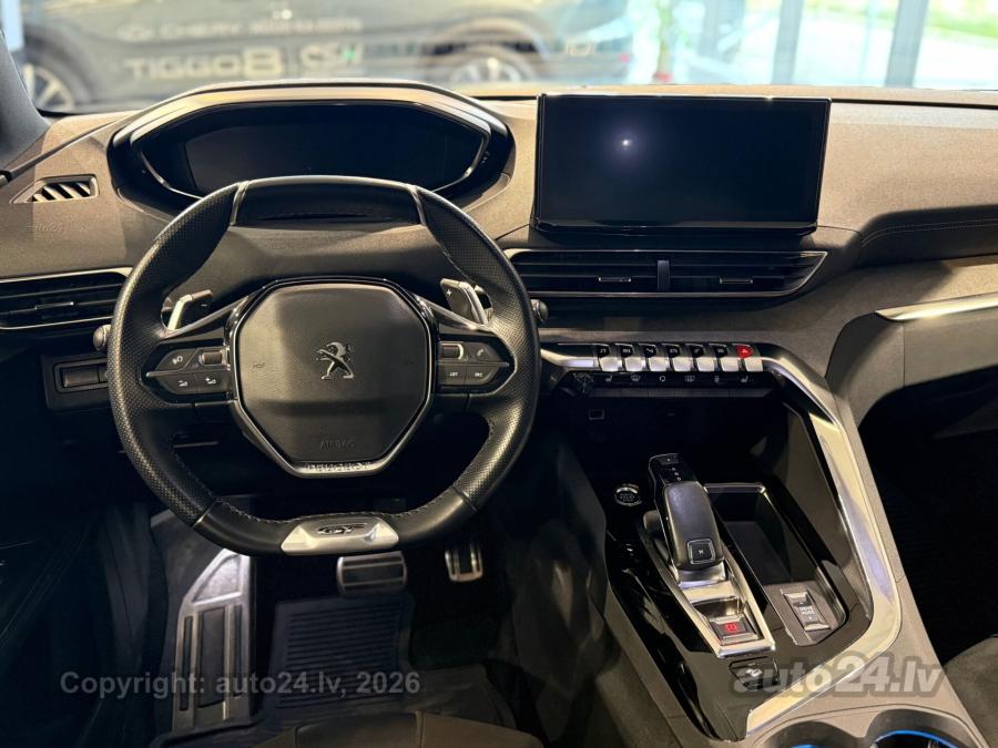 Black Peugeot 5008 2021 in Tallinn, with an engine capacity of 1.50 L and mileage of 87 thousand km for 24900 €, photo 9 on AUTOMOTO.COM.LV