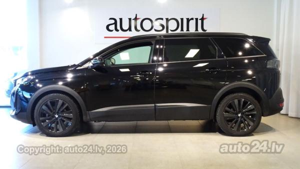 Black Peugeot 5008 2022 in Tallinn, with an engine capacity of 1.20 L and mileage of 72 thousand km for 23990 €, photo 6 on AUTOMOTO.COM.LV
