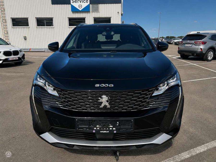 Черный Пежо 5008 2023 в Мариямполе, объемом двигателя 1.20 л и пробегом 122 тыс. км за 17787 €, фото 6 на AUTOMOTO.COM.LV