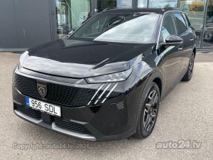 Black Peugeot 5008 2024 in Tartu, with an engine capacity of 1.20 L and mileage of 24 thousand km for 32990 €, photo  on AUTOMOTO.COM.LV