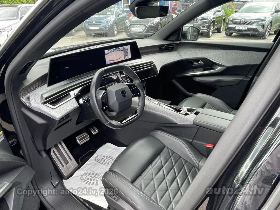 Black Peugeot 5008 2024 in Tartu, with an engine capacity of 1.20 L and mileage of 24 thousand km for 32990 €, photo 13 on AUTOMOTO.COM.LV