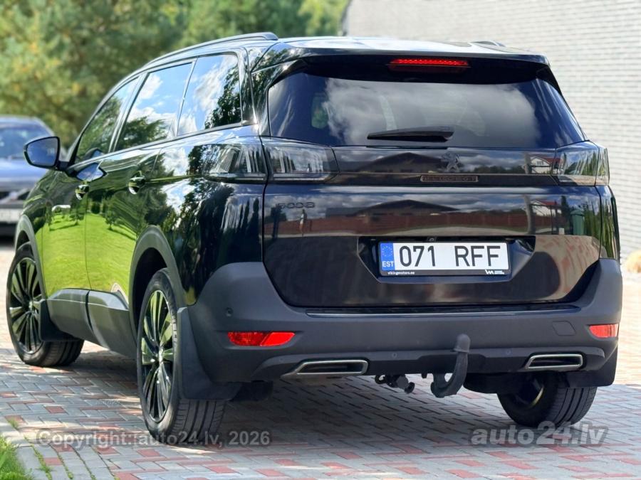 Melns Peugeot 5008 2024 Tallina, ar dzinēja tilpumu 1.20 L un nobraukumu 37 tūkst. km par 32900 €, foto 3 vietnē AUTOMOTO.COM.LV