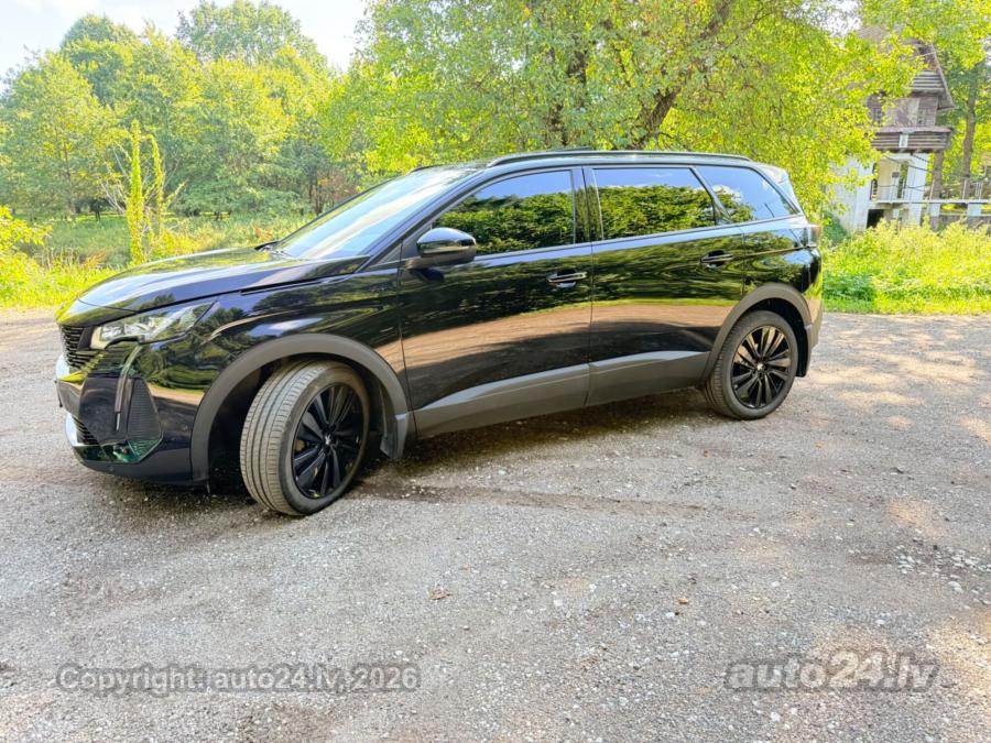 Melns Peugeot 5008 2024 Tallina, ar dzinēja tilpumu 1.20 L un nobraukumu 37 tūkst. km par 32900 €, foto 5 vietnē AUTOMOTO.COM.LV