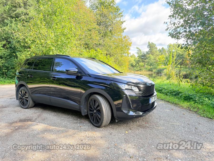 Melns Peugeot 5008 2024 Tallina, ar dzinēja tilpumu 1.20 L un nobraukumu 37 tūkst. km par 32900 €, foto 8 vietnē AUTOMOTO.COM.LV