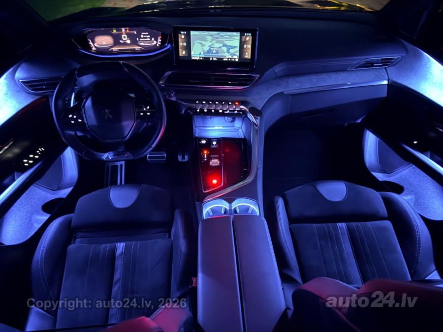 Melns Peugeot 5008 2024 Tallina, ar dzinēja tilpumu 1.20 L un nobraukumu 37 tūkst. km par 32900 €, foto 11 vietnē AUTOMOTO.COM.LV