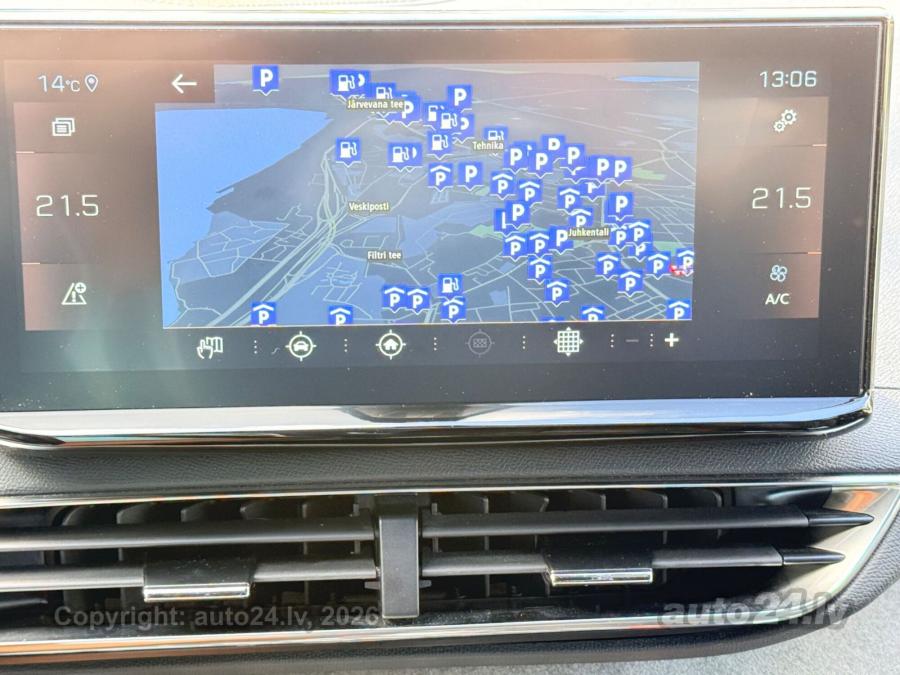 Melns Peugeot 5008 2024 Tallina, ar dzinēja tilpumu 1.20 L un nobraukumu 37 tūkst. km par 32900 €, foto 14 vietnē AUTOMOTO.COM.LV