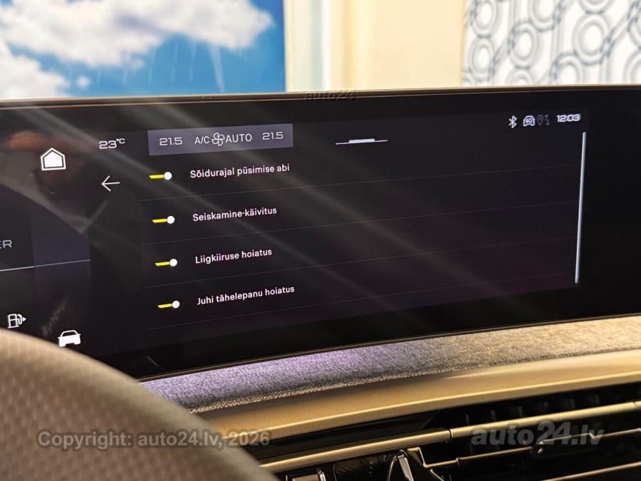 Черный Пежо 5008 2025 в Таллин, объемом двигателя 1.20 л и пробегом 14 тыс. км за 35900 €, фото 21 на AUTOMOTO.COM.LV